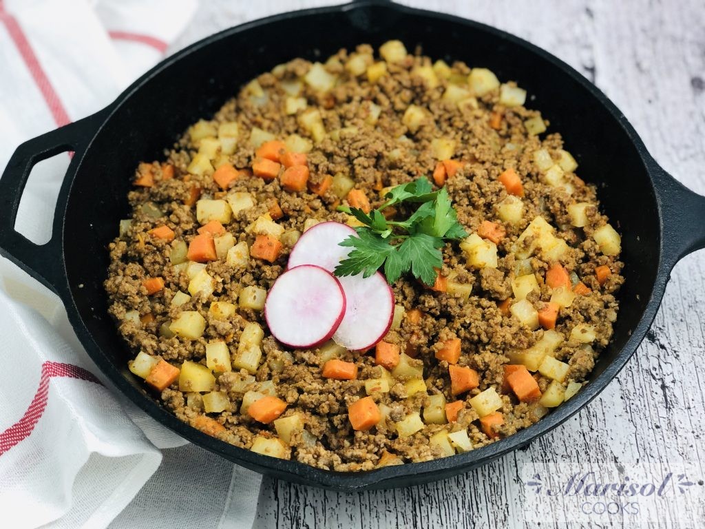 Tostadas de Picadillo – Marisol Cooks