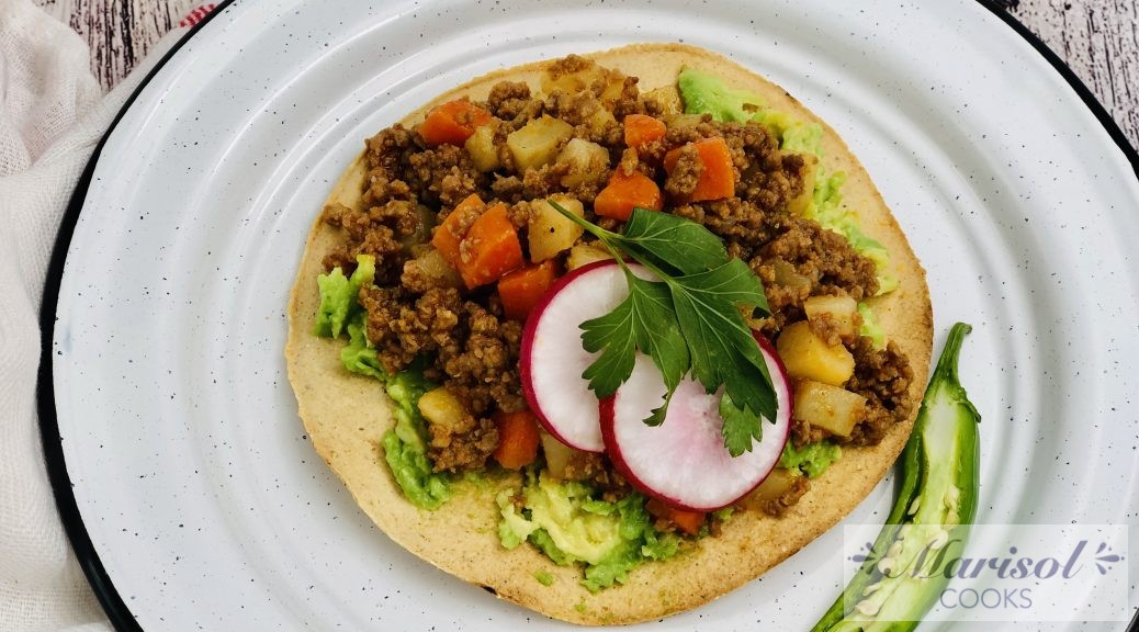 Tostadas de Picadillo – Marisol Cooks
