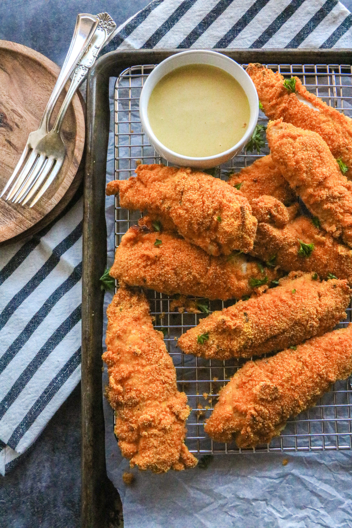 Cornmeal Crusted Chicken Tenders – Marisol Cooks