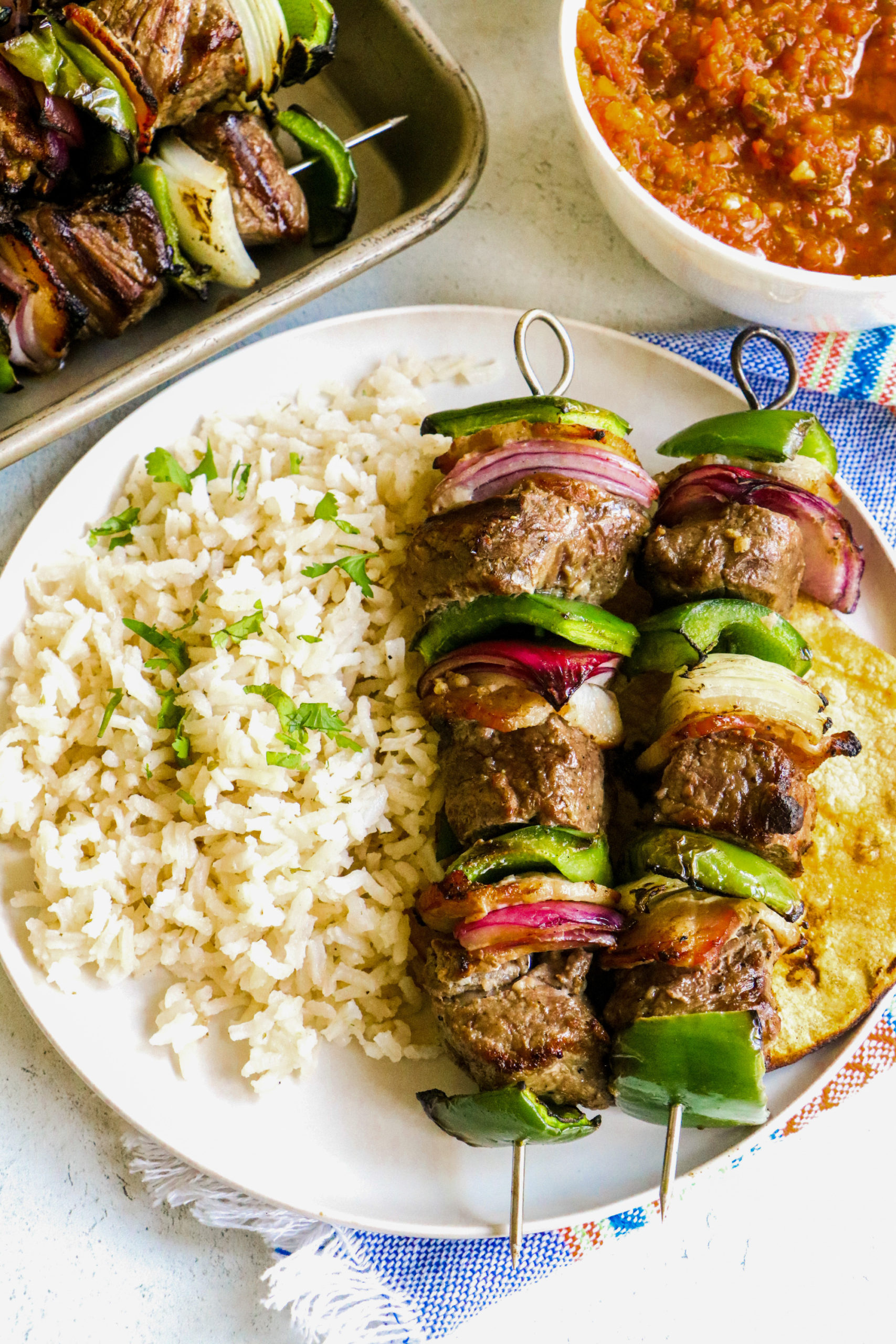 Alambres (Beef Skewers Mexican Style) – Marisol Cooks